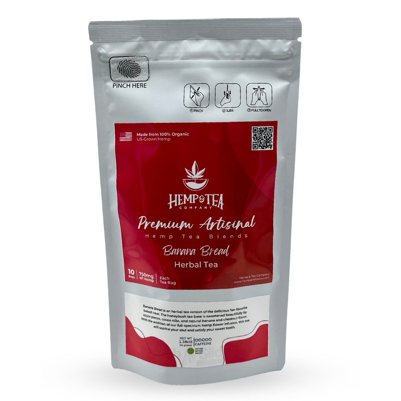 Banana Bread Hemp Tea | Hemp & Tea Company - Charlotte, NC – Hemp and ...
