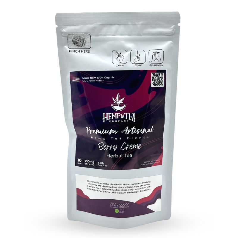 Berry Creme Hemp Tea | Hemp & Tea Company - Charlotte, NC – Hemp and Tea Co