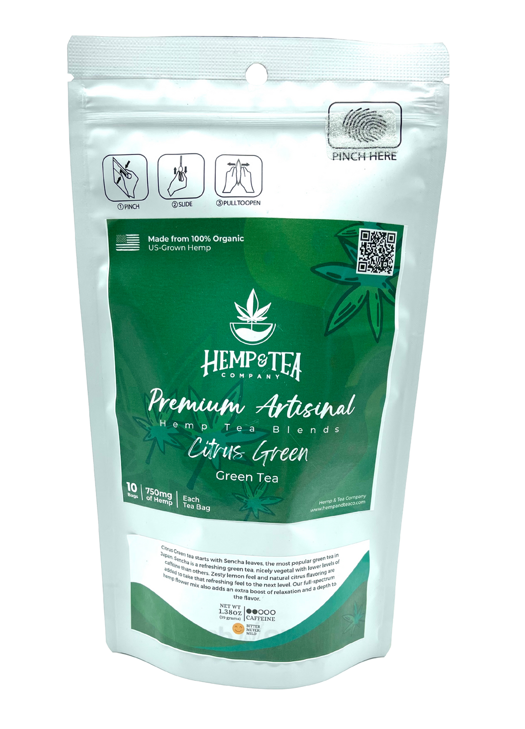 Citrus Green Hemp Tea – Hemp and Tea Co