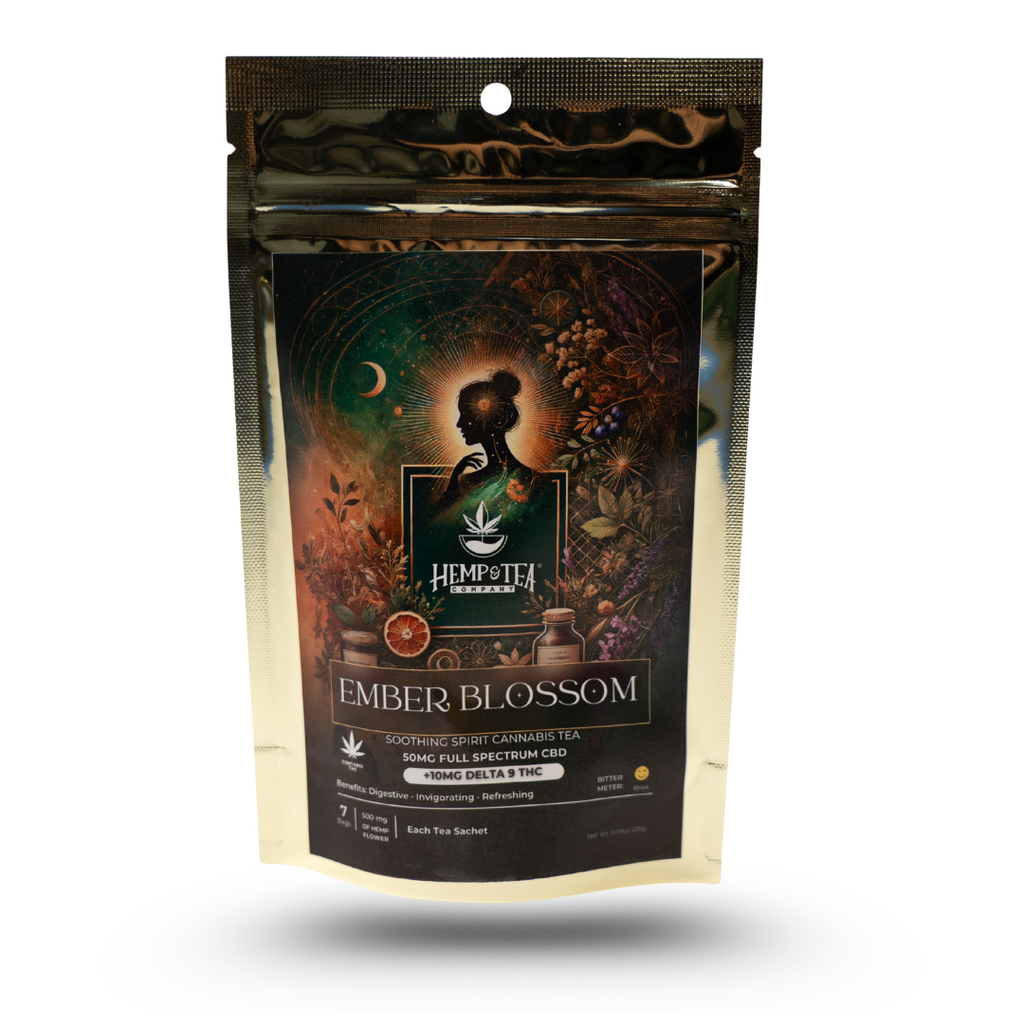 Delta 9 Ember Blossom Soothing Spirit Wellness Tea | Hemp & Tea Comp ...