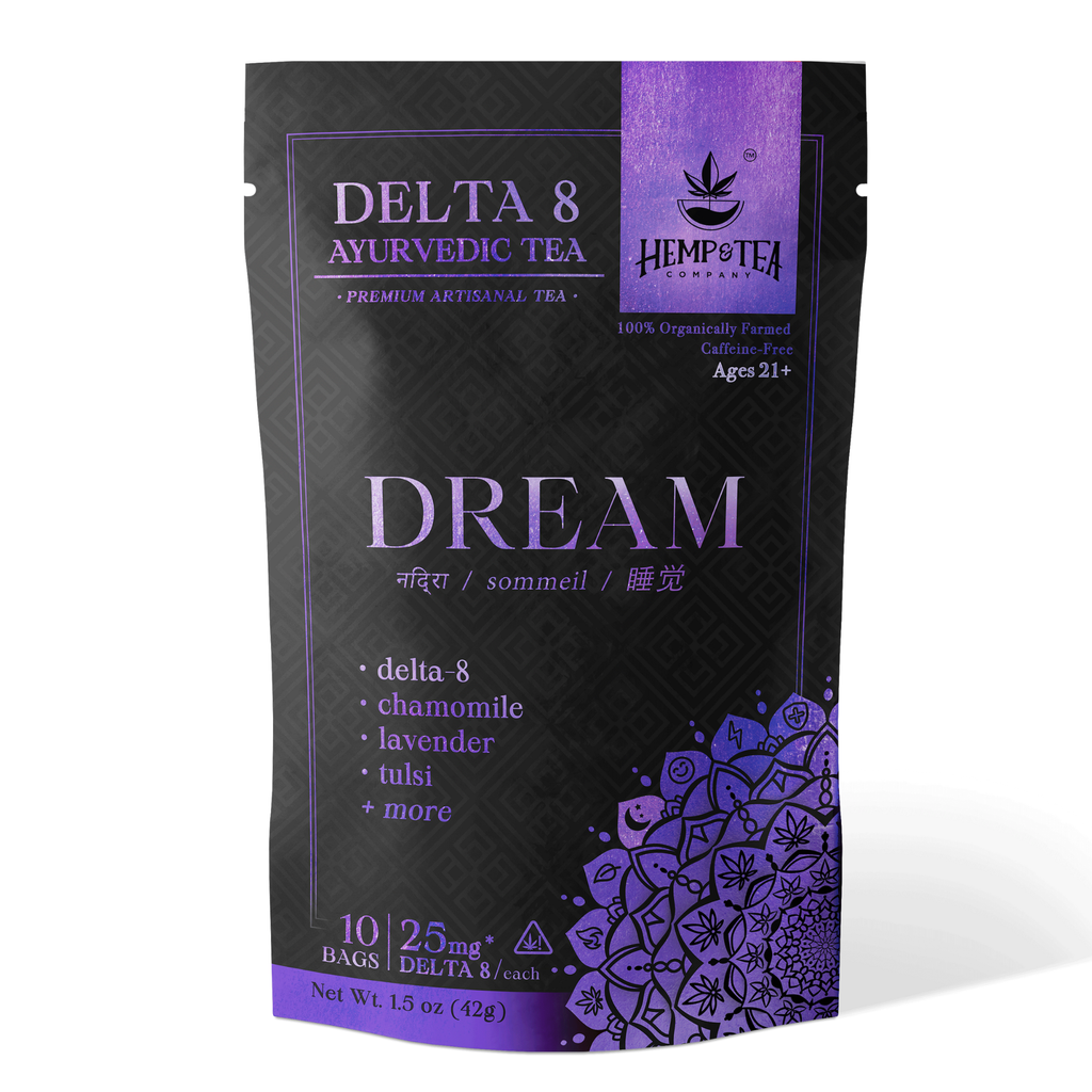 Ayurvedic Delta 8 Tea - Dream | Hemp & Tea Company - Charlotte, NC ...