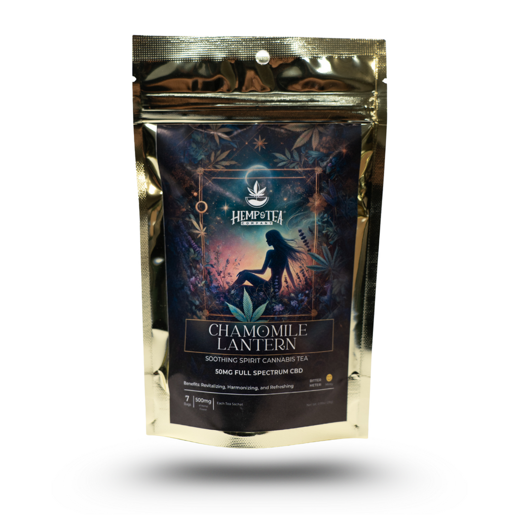 Full Spectrum Chamomile Lantern Soothing Spirit Cannabis Tea | Hemp ...