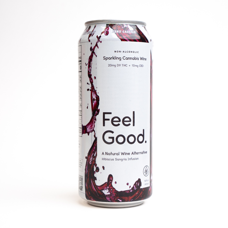 Feel Good Sparkling THC Wine | Hemp & Tea Company - Charlotte, NC ...