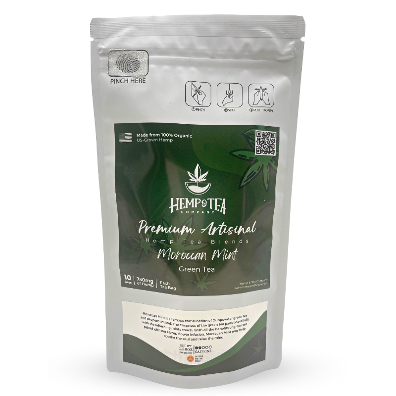 Moroccan Mint Hemp Tea | Hemp & Tea Company - Charlotte, NC – Hemp and ...