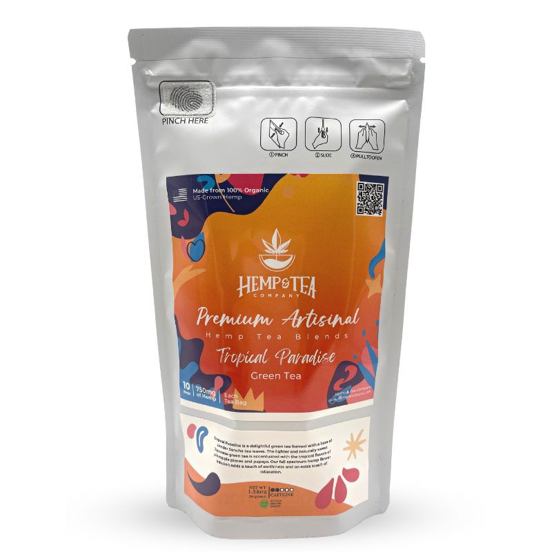 Tropical Paradise Hemp Tea | Hemp & Tea Company - Charlotte, NC – Hemp ...